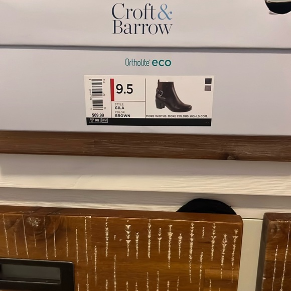 croft & barrow | Shoes | Brown Leather Boots | Poshmark